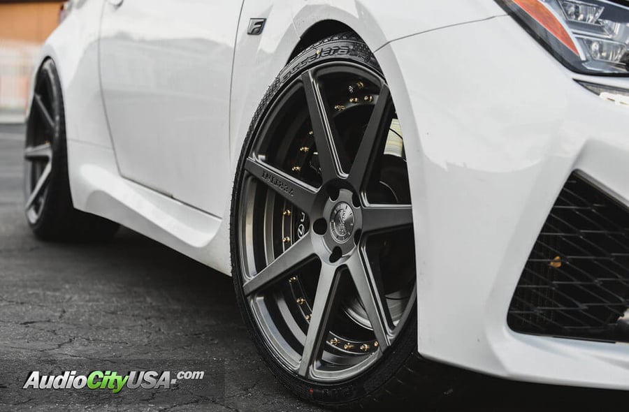 20" Vertini Wheels Dynasty Slate Grey Deep Concave Rims | 2015 Lexus RC ...