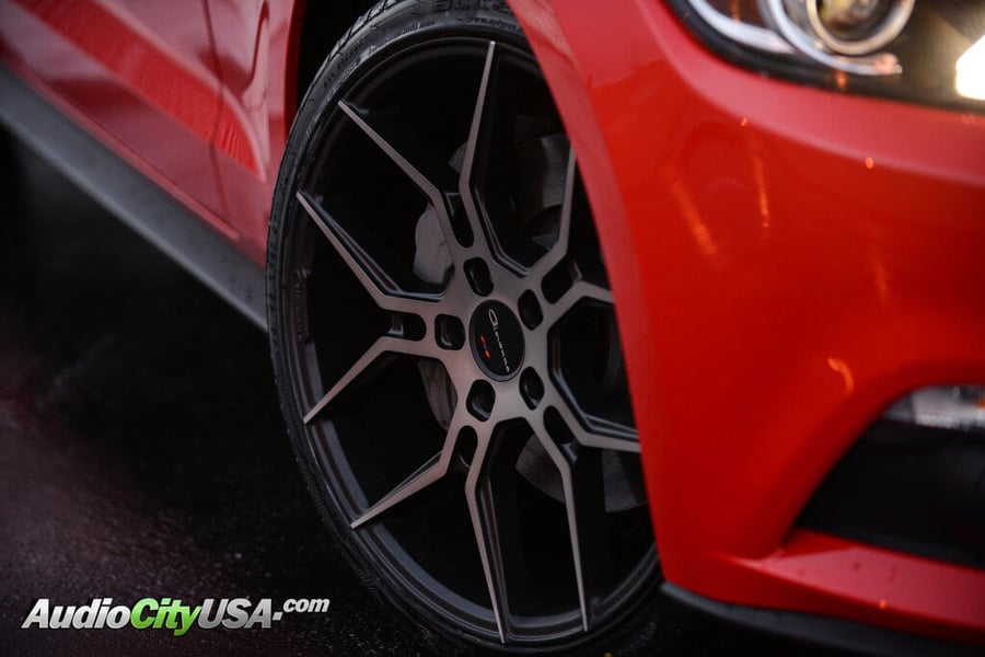 2016 Ford Mustang GT 5.0 | 20" Giovanna Wheels rims matte black windows ...