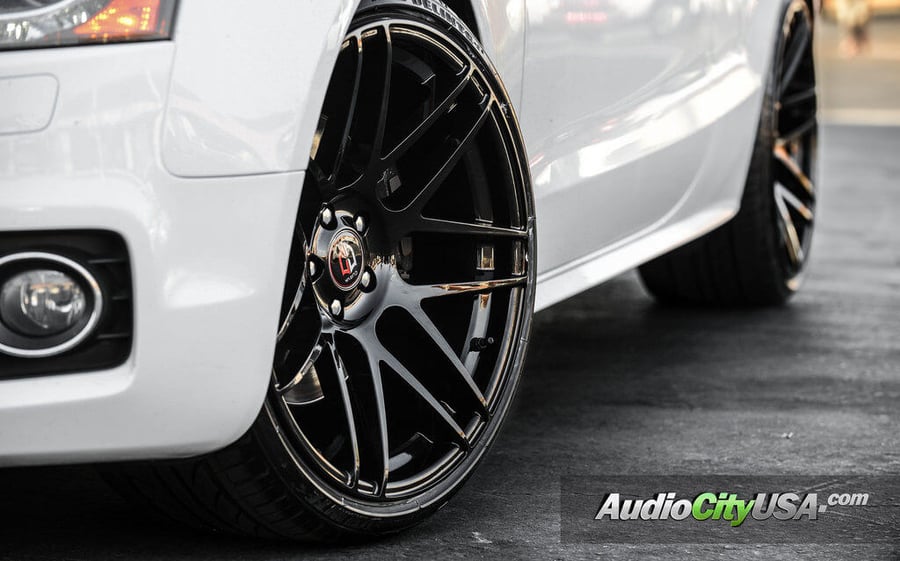 20″ Curva Wheels C300 for 2010 Audi S5 Dual Concave Rims