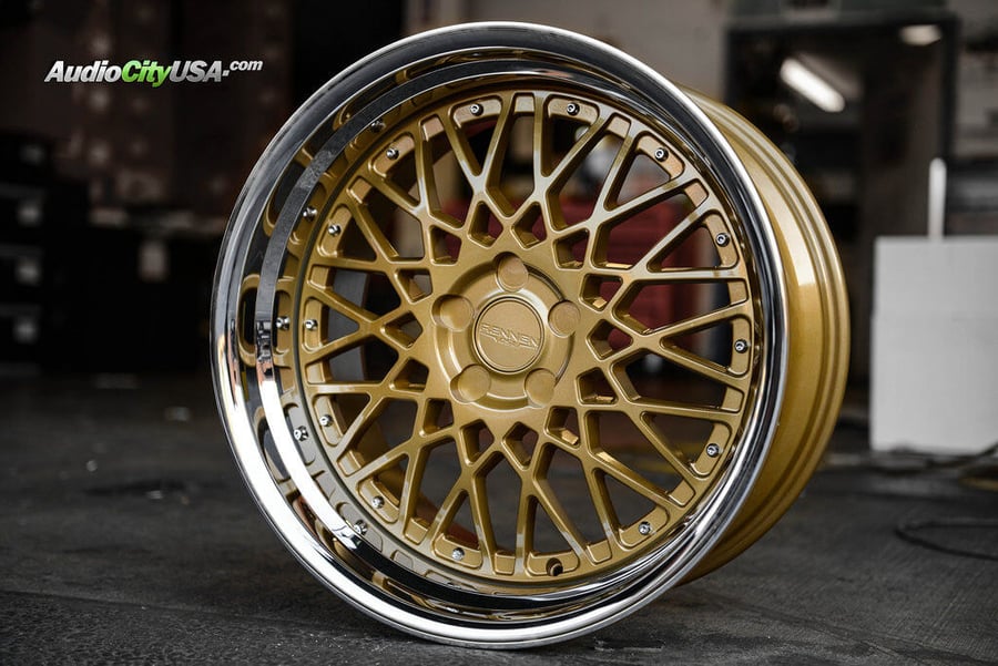**NEW Wheel Alert** 20" Rennen Wheels CSL 5 in Brush Silver & Gold with ...