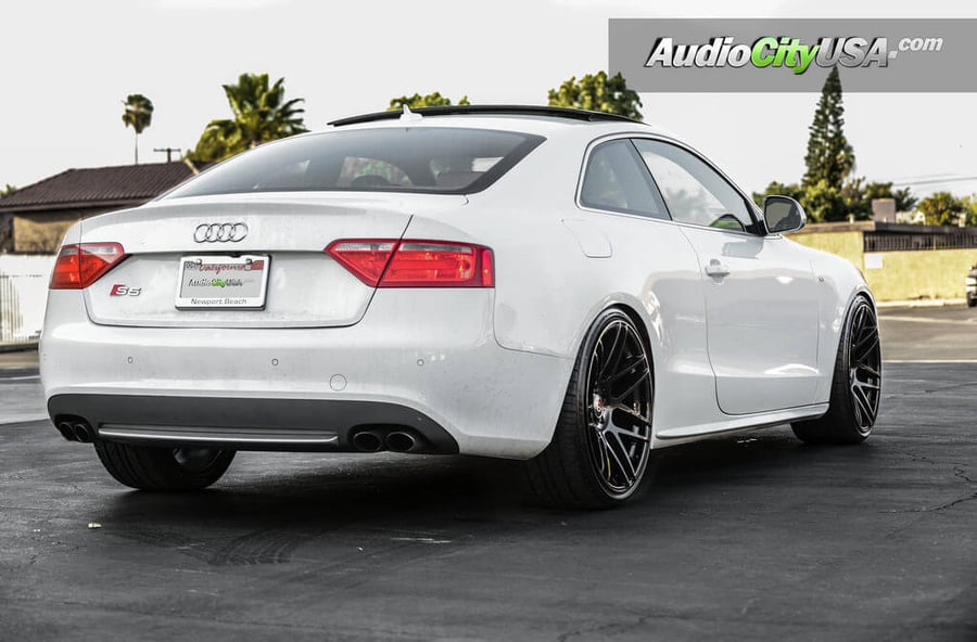 20″ Curva Wheels C300 for 2010 Audi S5 Dual Concave Rims