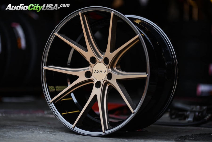 AZAD Wheels Has Released A New Wheel In 20" AZ-36 With A Bronze Face ...