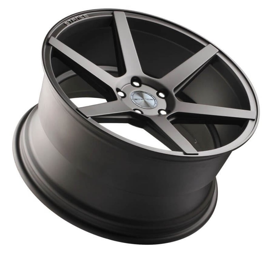 2013 Volkswagen Jetta Sport Wagen ON 19" Stance SC6 Slate Grey ...