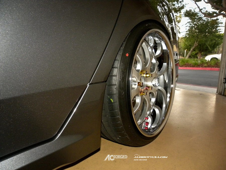 DUAL LIP 20″ ACF709 with Falken Tires for STANCED ACURA TL