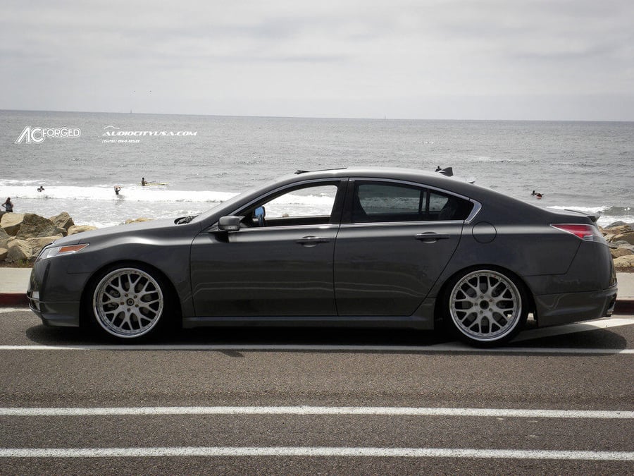 DUAL LIP 20″ ACF709 with Falken Tires for STANCED ACURA TL