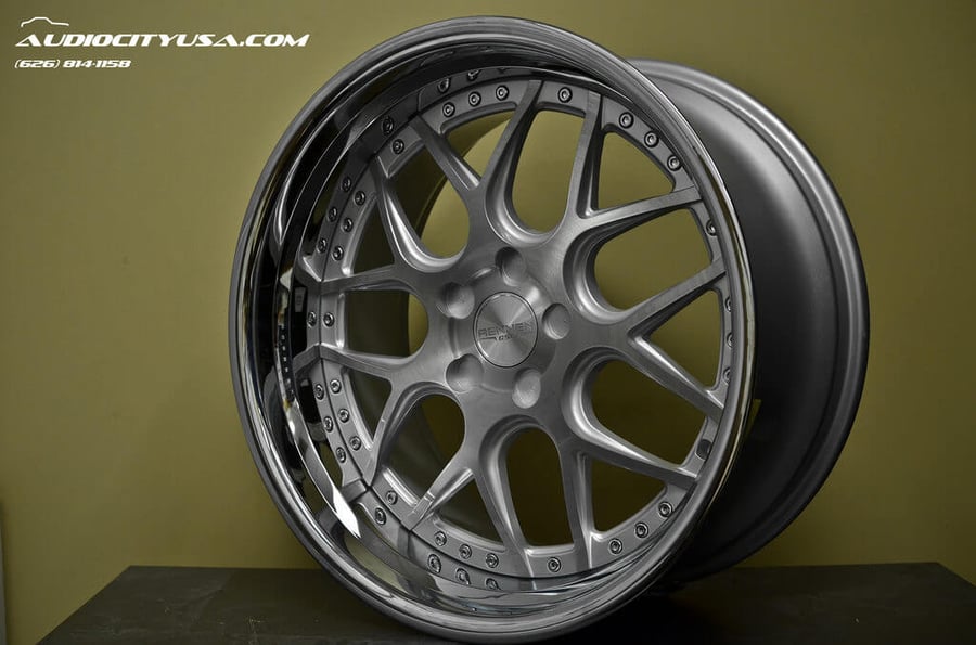 20″ Rennen CSL 1 & 2 WHEELS Release on AUDI A5 Brush face STEP LIP