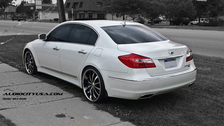 22″ Lexani LSS 10 For 2013 Hyundai Genesis R Spec | Lexani Tires