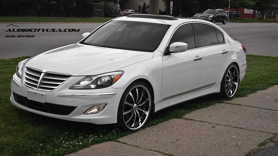 22″ Lexani LSS 10 For 2013 Hyundai Genesis R Spec | Lexani Tires