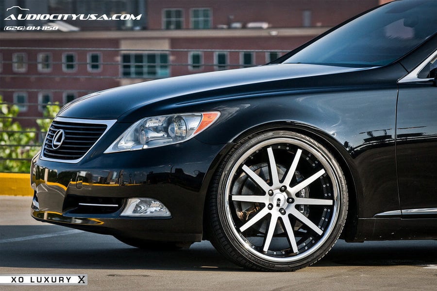 22″ XO Luxury Paris wheels for 2009 Lexus LS 460L | Audio City USA