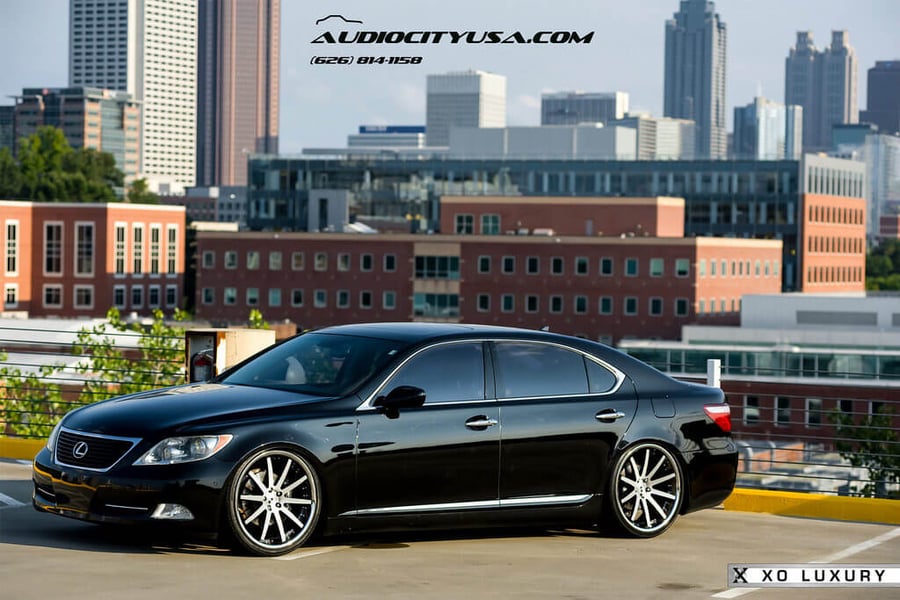 22″ XO Luxury Paris wheels for 2009 Lexus LS 460L | Audio City USA