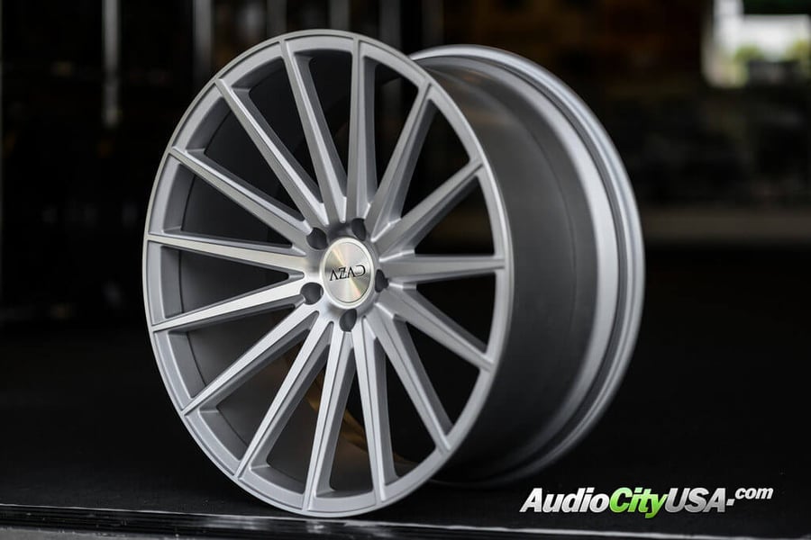 **NEW** AZAD Wheels AZ48 Matte Bronze, Semi Matte black, Silver machien ...