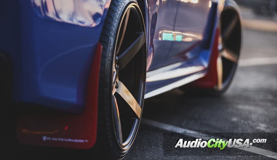 2017 Subaru WRX STI 19" STR Wheels 607 Titanium Finish Rims *Deep ...