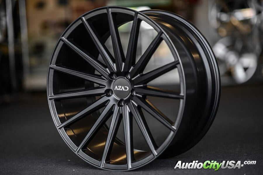 **NEW** AZAD Wheels AZ48 Matte Bronze, Semi Matte black, Silver machien ...