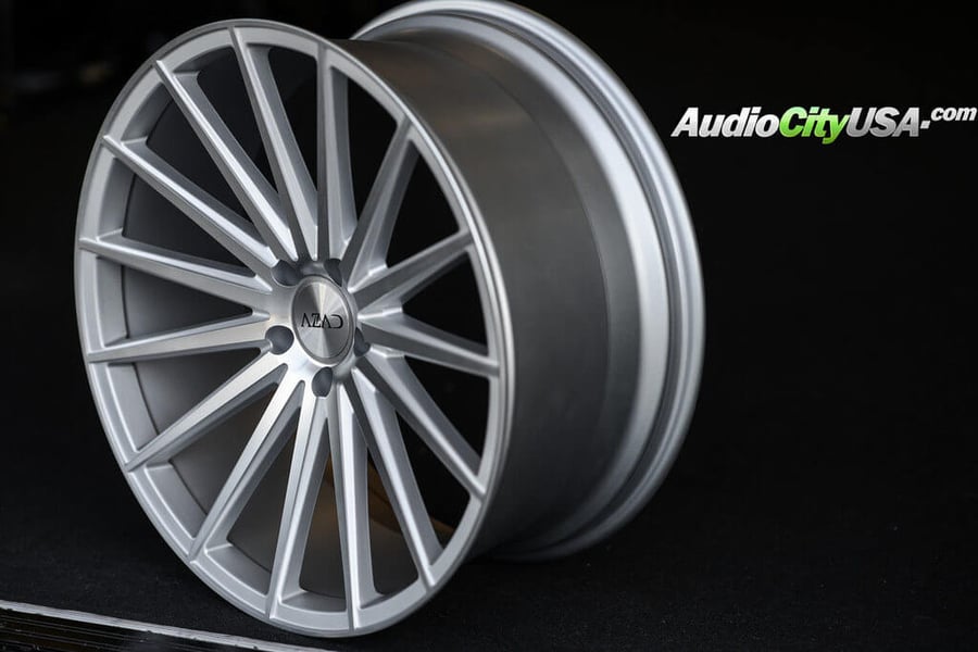 **NEW** AZAD Wheels AZ48 Matte Bronze, Semi Matte black, Silver machien ...