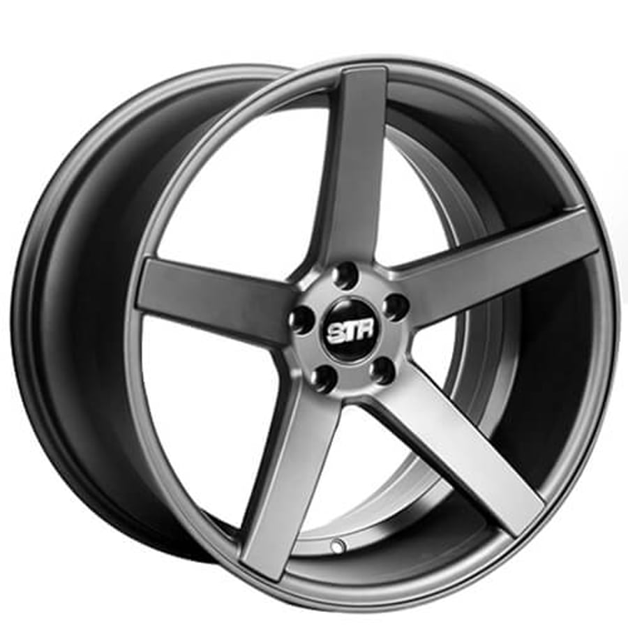 2010 Infiniti G37 | 20" STR Wheels 607 Matte Gun Metal Deep Concave ...