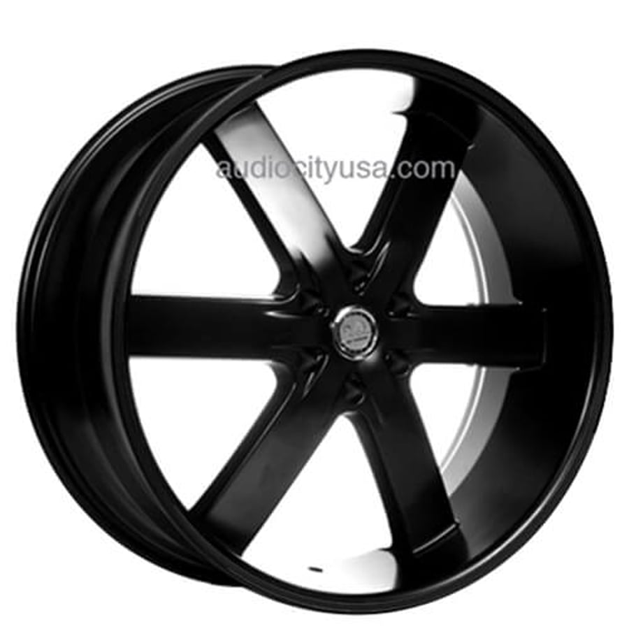 30″ U2 Wheels 55 Chrome Deep Dish Rims For 2013 Chevy Tahoe