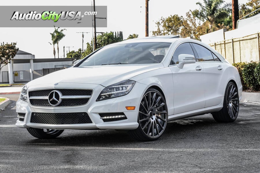 2013 Mercedes Benz CLS 550 | 22" Road Force Wheels RF-16 Gunmetal ...