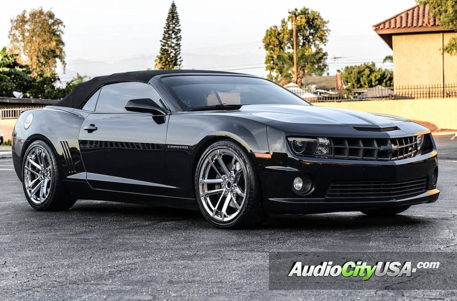 2012 Chevy Camaro SS Convertible | 20" ZL1 Replica Wheels Chrome ...