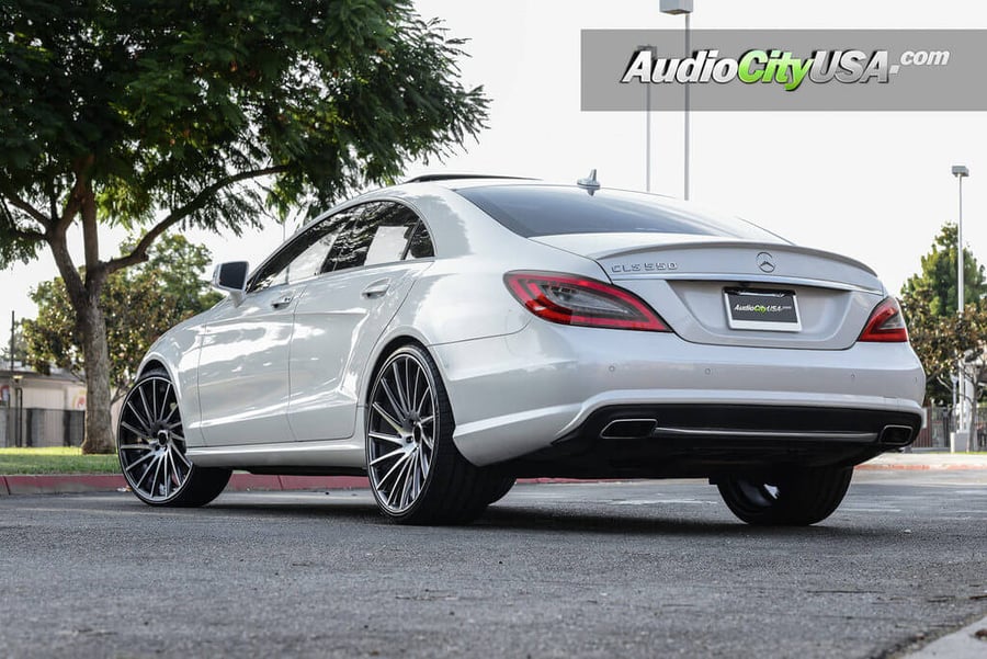 2013 Mercedes Benz CLS 550 | 22" Road Force Wheels RF-16 Gunmetal ...