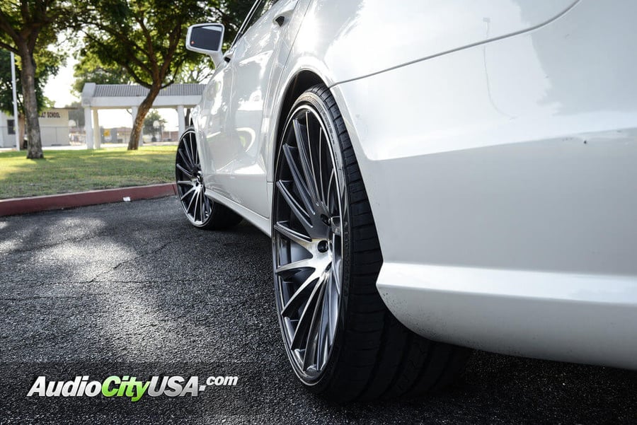 2013 Mercedes Benz CLS 550 | 22" Road Force Wheels RF-16 Gunmetal ...