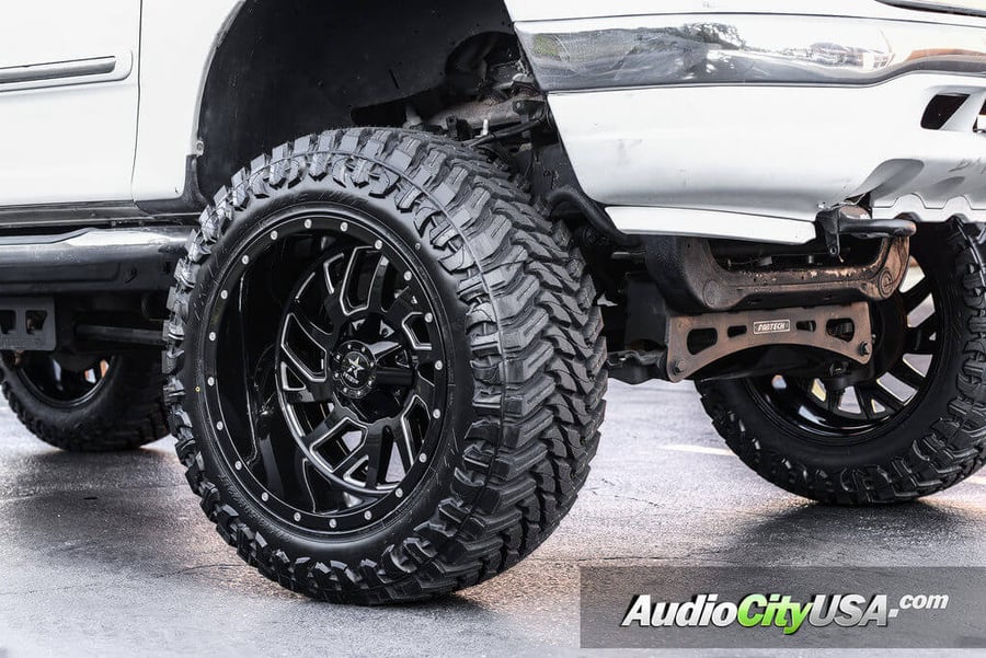 RBP Wheels Glock Gloss Black Milled Accents For 1998 Ford Expedition