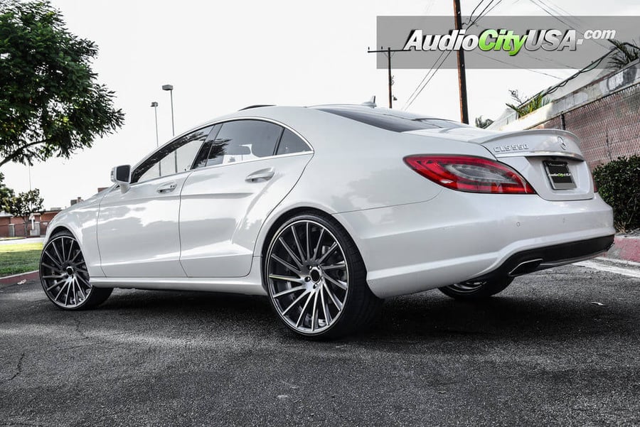 2013 Mercedes Benz CLS 550 | 22" Road Force Wheels RF-16 Gunmetal ...