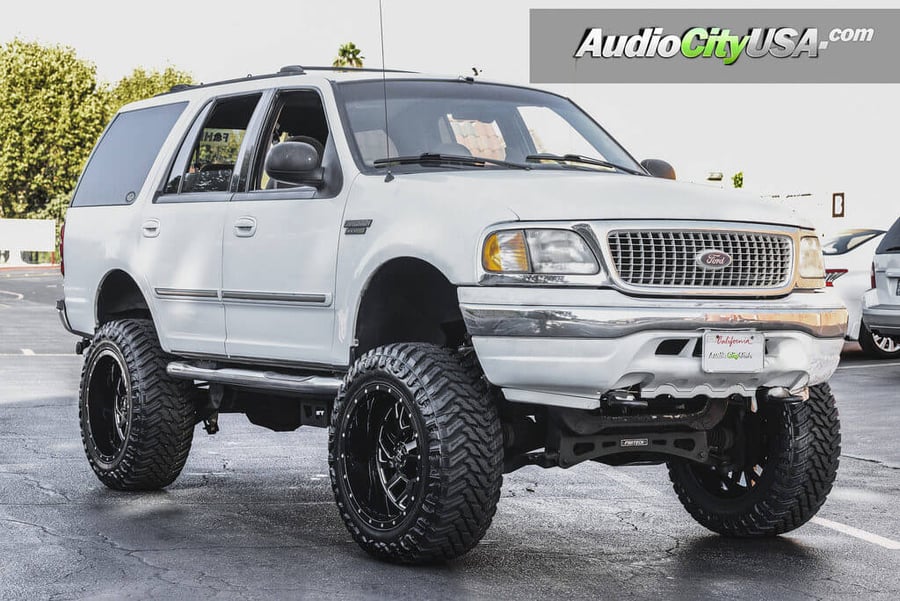 RBP Wheels Glock Gloss Black Milled Accents For 1998 Ford Expedition