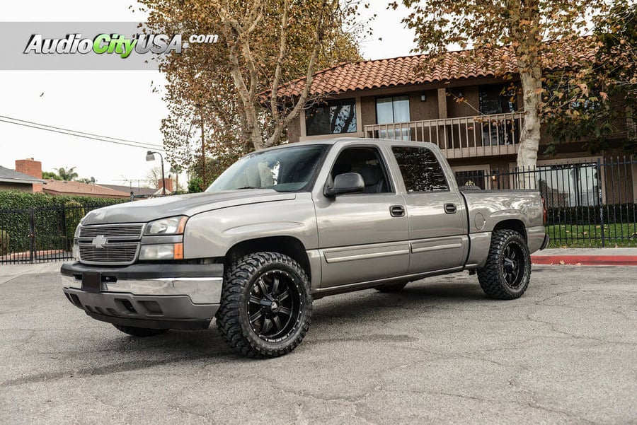 20" Red Dirt Road RDR Wheels RD01 Satin Black Off-Road Rims For 2006 ...