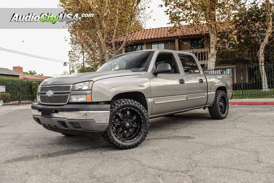 20" Red Dirt Road RDR Wheels RD01 Satin Black Off-Road Rims For 2006 ...