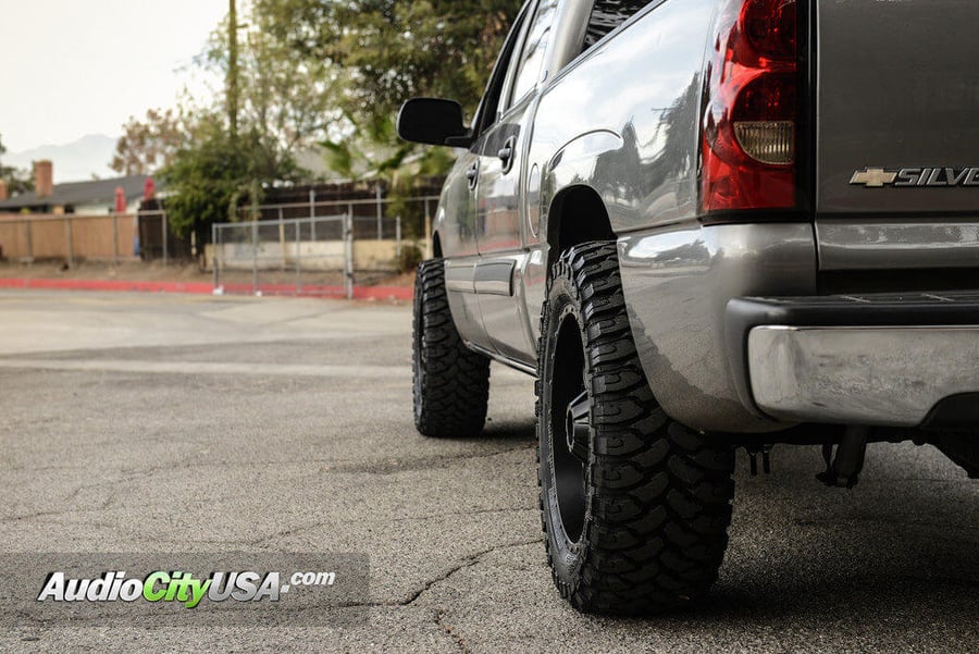 20" Red Dirt Road RDR Wheels RD01 Satin Black Off-Road Rims For 2006 ...