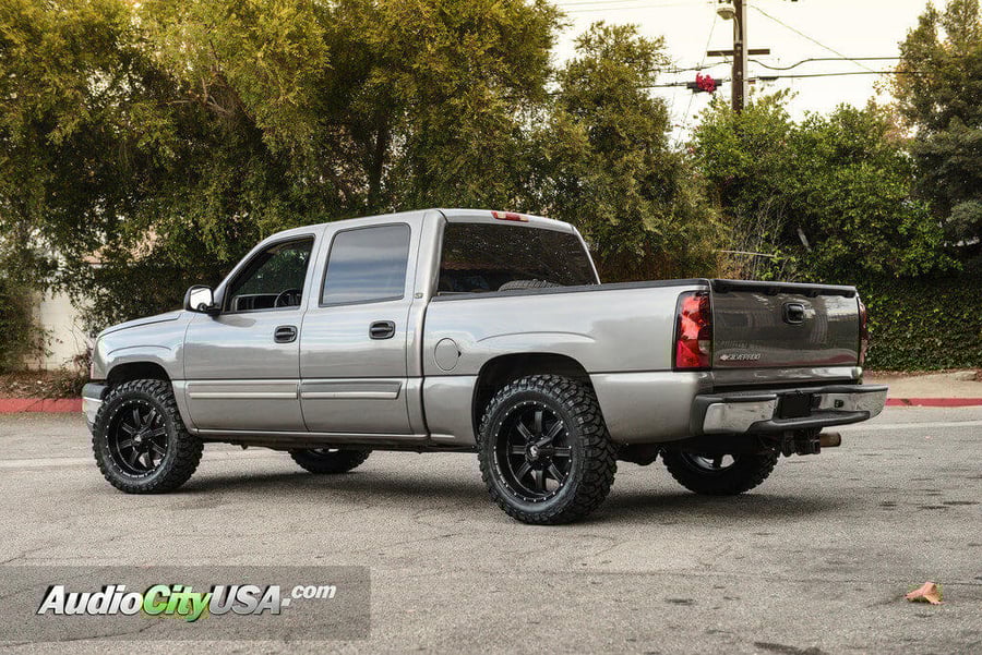 20" Red Dirt Road RDR Wheels RD01 Satin Black Off-Road Rims For 2006 ...