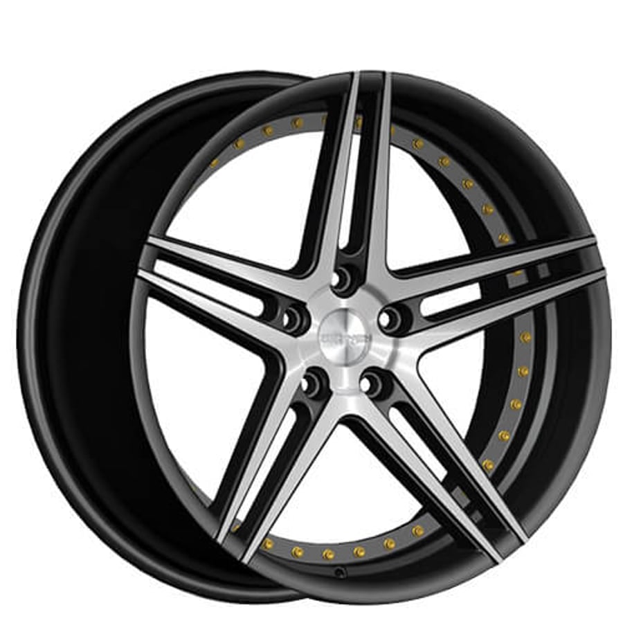 20" Rennen Wheels CSL 5 Brush Silver with Chrome Lip Rims | 2011 Audi ...