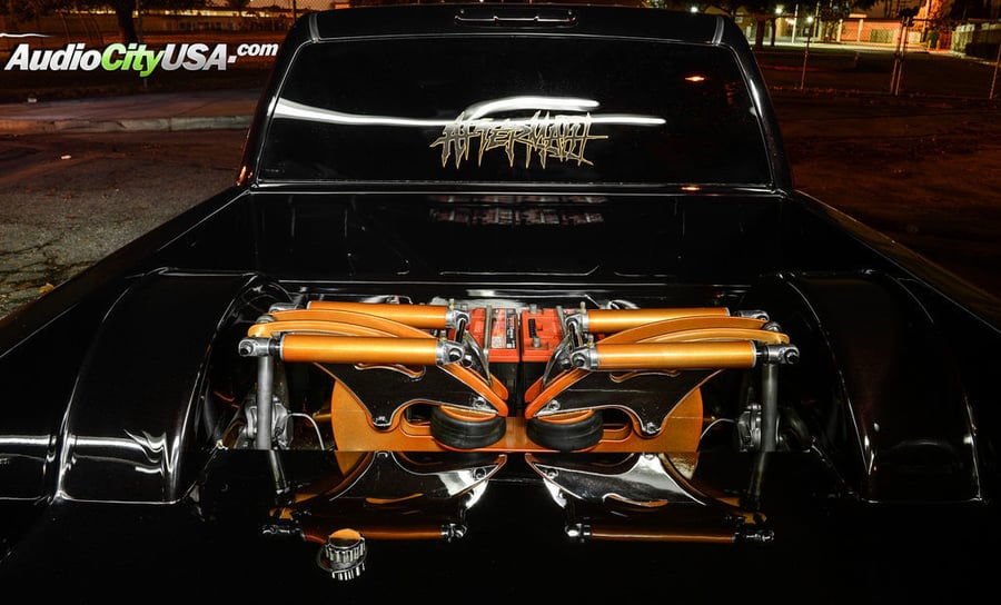 26″ Intro Wheels Valleys Brush Face with Polish Lip For Bagged Chevy ...