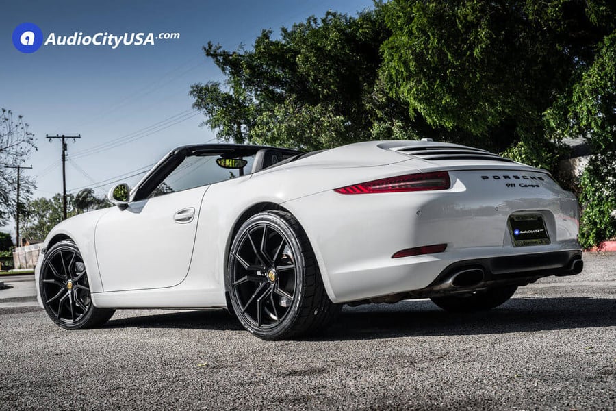 20″ XO Wheels X253 Verona Rims For 2015 Porsche 911 Carrera Convertible