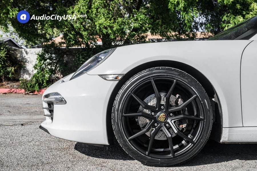20″ XO Wheels X253 Verona Rims For 2015 Porsche 911 Carrera Convertible