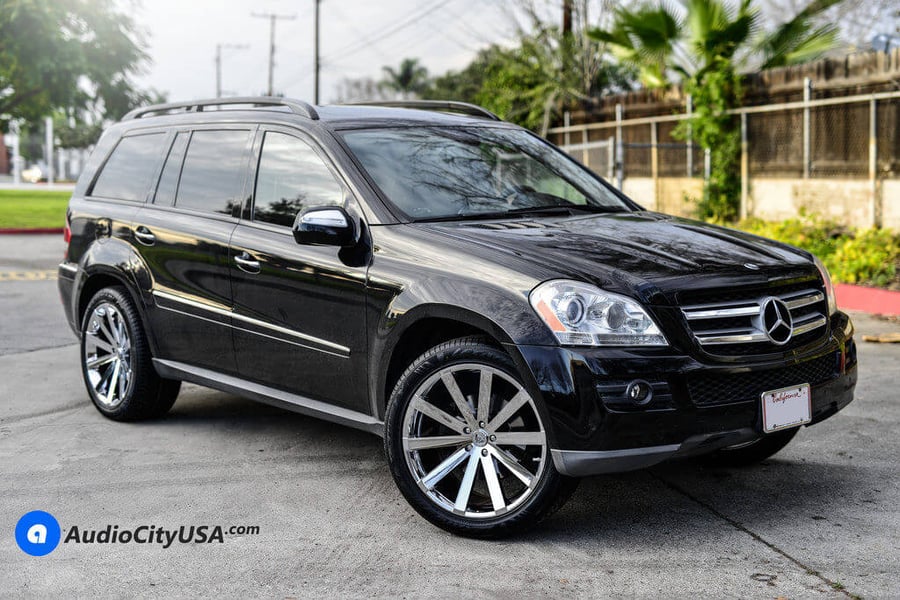 2014 Mercedes Benz GL450 | 22" Gima Wheels Paradox Chrome Deep Concave ...