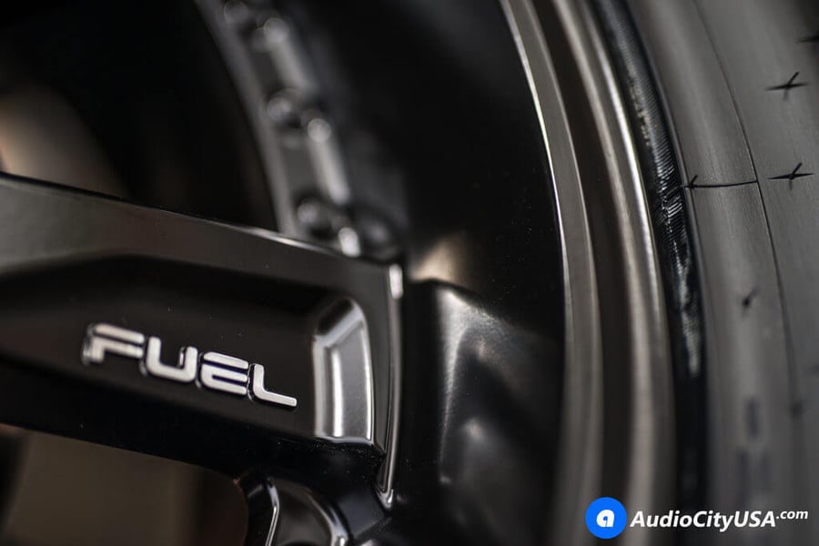 20" Fuel Wheels D604 Hydro Matte Black Off-Road Rims | Toyo Tires Open ...