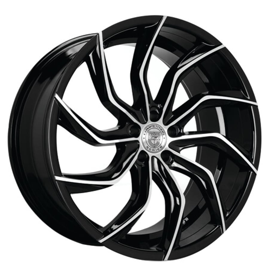 22” Lexani Wheels R-Four﻿ Custom Wheels Painted Rims for 2013 Hyundai ...
