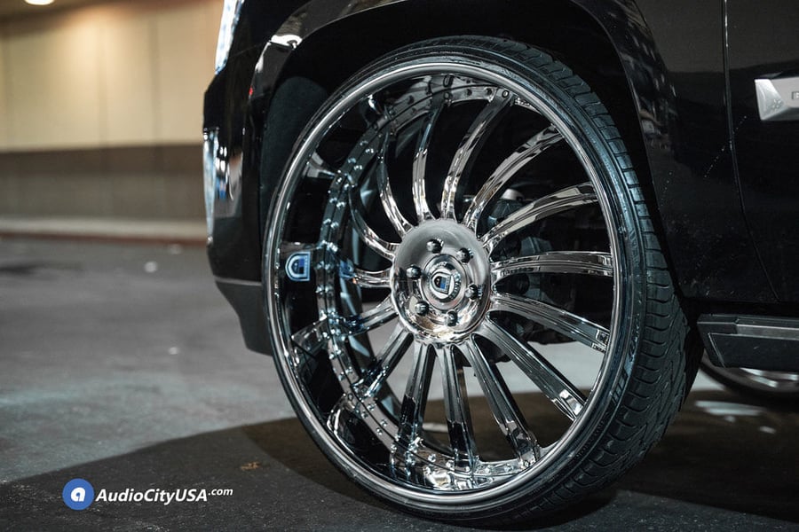 2016 Cadillac Escalade | 30″ Asanti Wheels AF815 Chrome Deep Dish Rims