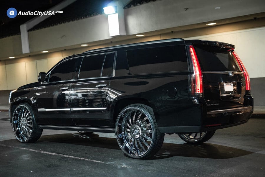 2016 Cadillac Escalade | 30″ Asanti Wheels AF815 Chrome Deep Dish Rims