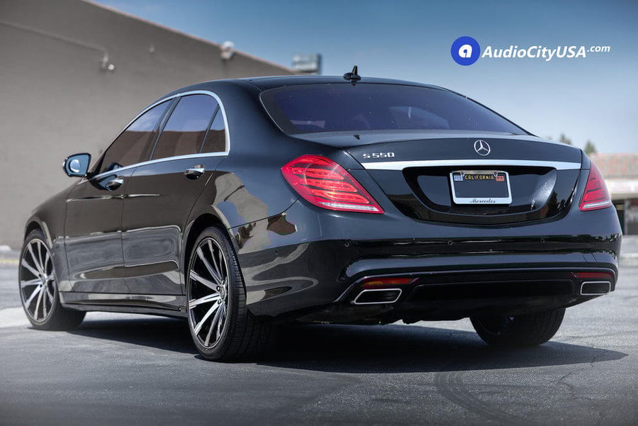 2016 Mercedes Benz S 550 | 20" Inovit Wheels Revolve Black Machine rims ...