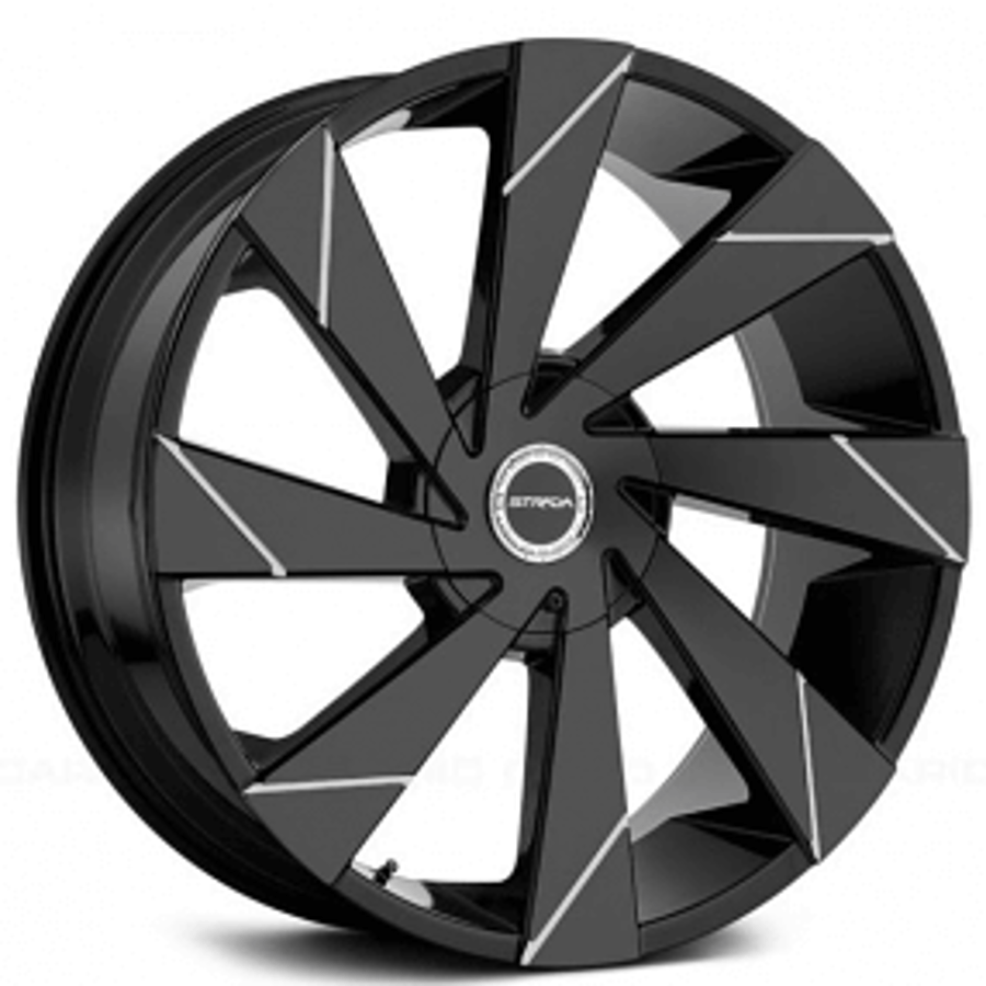 26″ Strada Wheels for 2018 Chevy Silverado 1500 | Lexani Tires