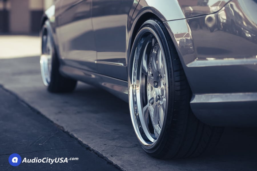 20" Rennen Wheels CSL 1 Silver with Chrome Step Lip Rims | 2011 ...