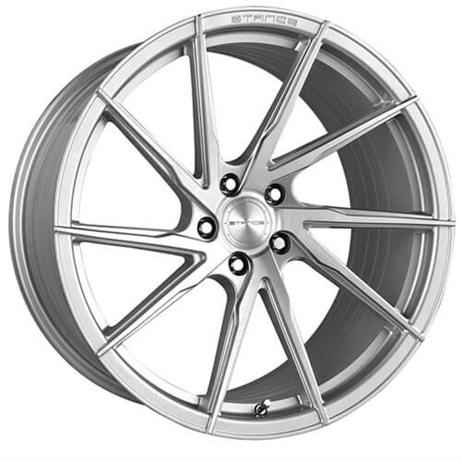 20" Stance Wheels SF03 Brush Titanium Rims for 2009 Ferrari F430