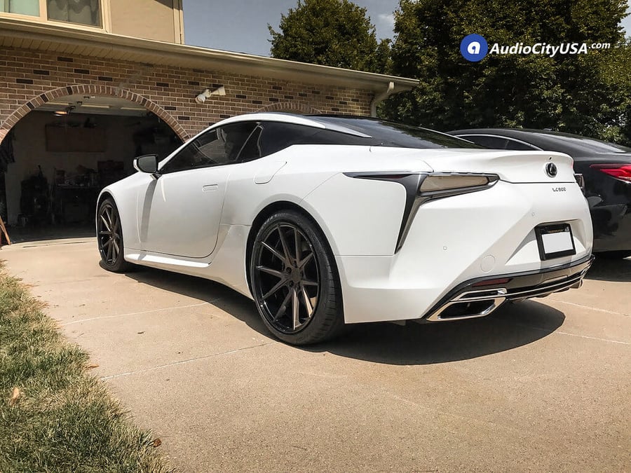 21" Rennen Wheels CRL 55 Custom Prismatic Bronze Rims | 2018 Lexus ...