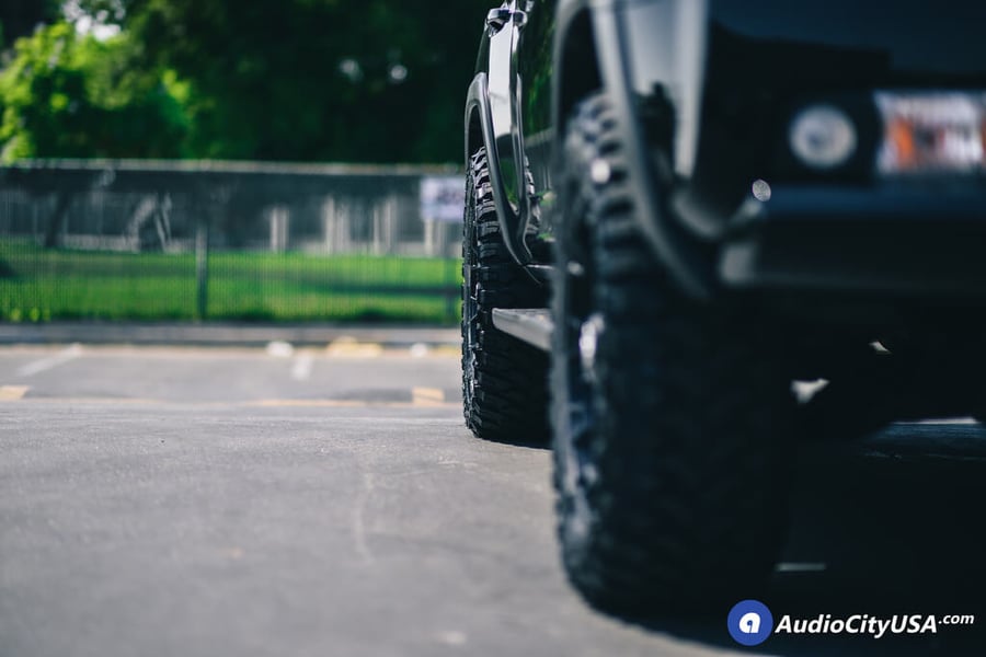 20″ XD Wheels XD800 Misfit Satin Black Rims For Toyota 4Runner SR5