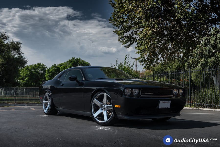 22" Dub Wheels S115 Baller Chrome Deep Concave Rims For 2013 Dodge ...