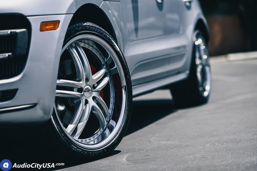 22″ XIX Wheels X15 Silver Machined with Chrome Lip Rims for 2015 ...