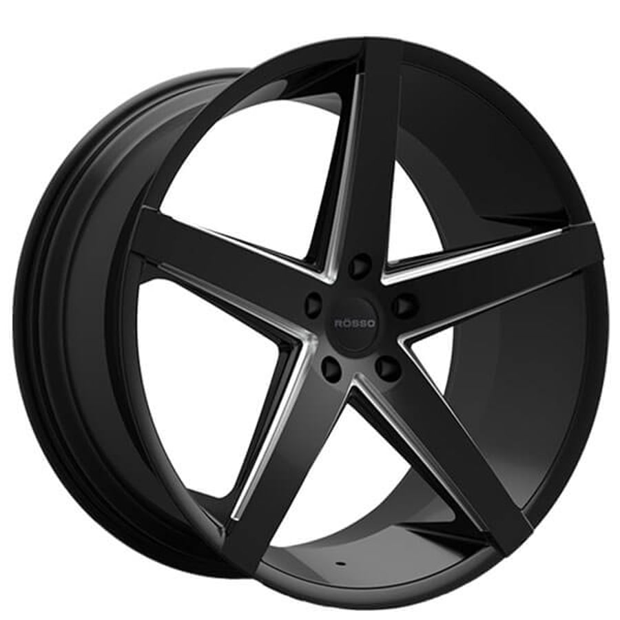 20" Paragon Wheels Rosso Legacy Gloss Black Machined Rims | 2014 KIA ...