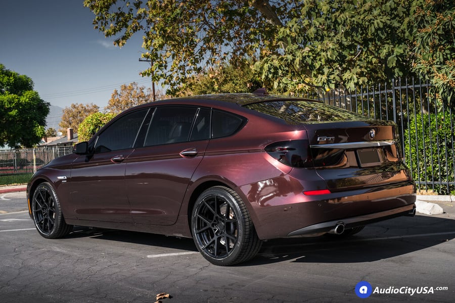 20" Rotiform Wheels R139 KPS Satin Black Rims For 2012 BMW 535i XDrive